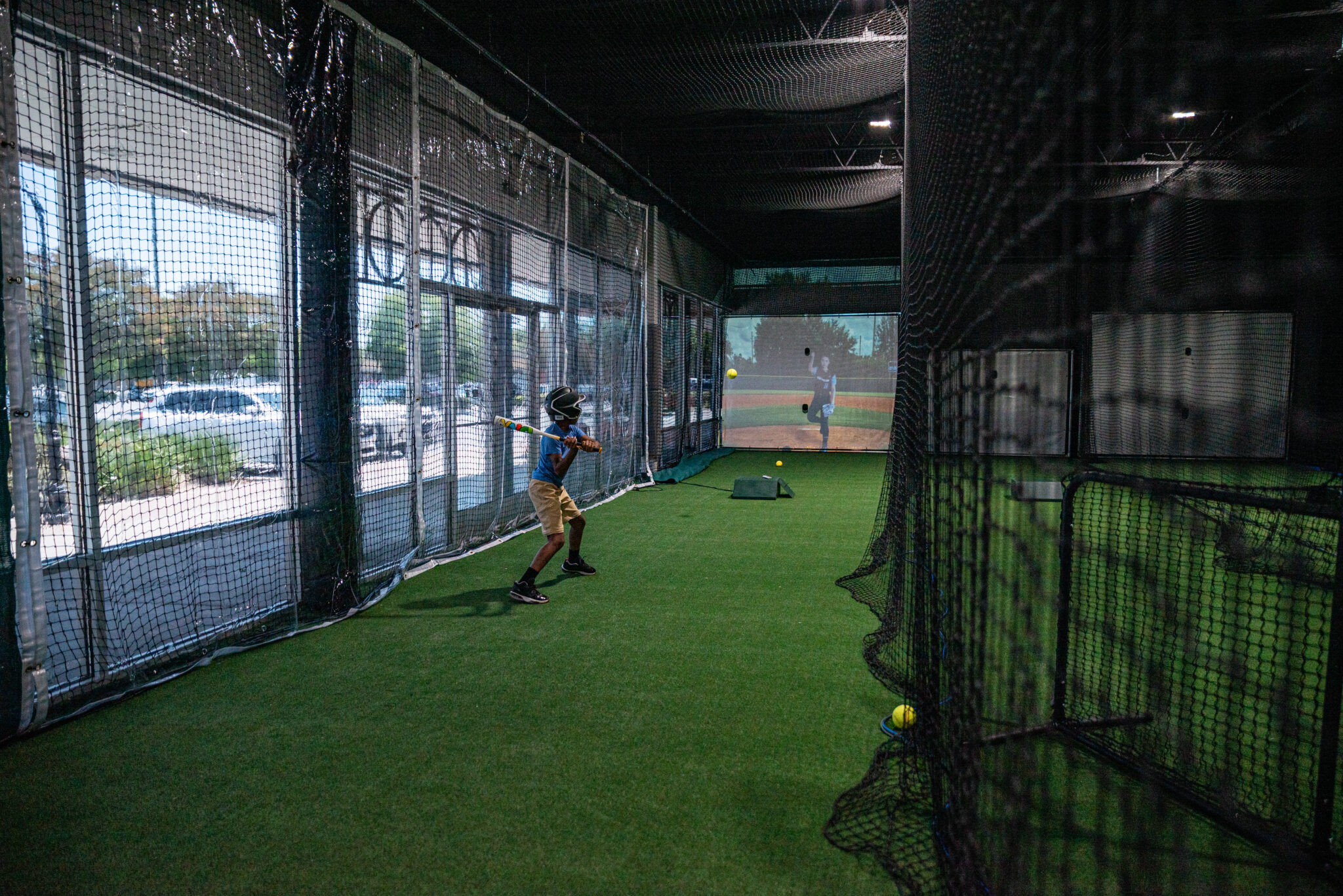 Baseball Batting Simulator | Indoor Batting Practice – GamePlex